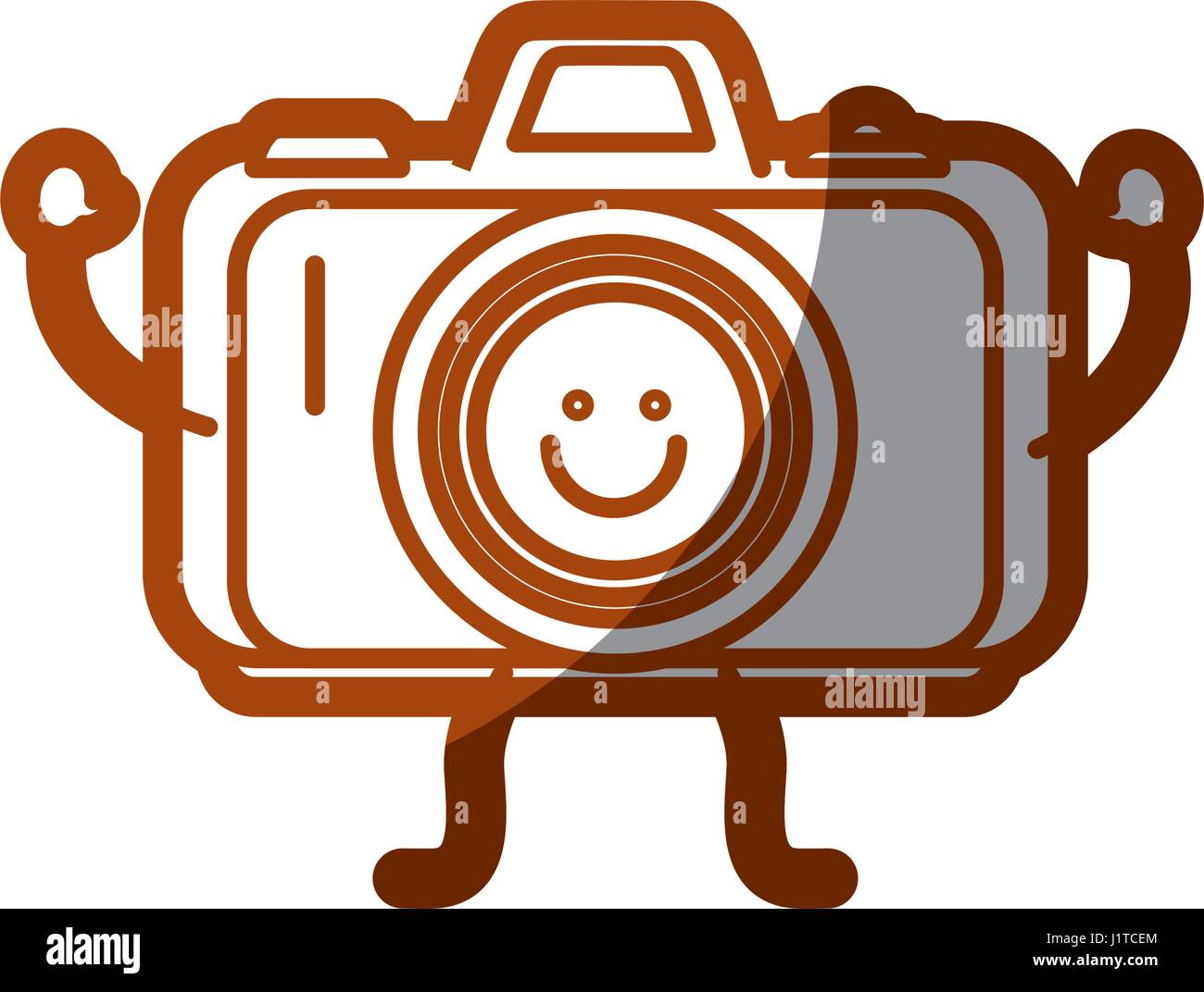 happy camera icon Stock Vector Image & Art - Alamy