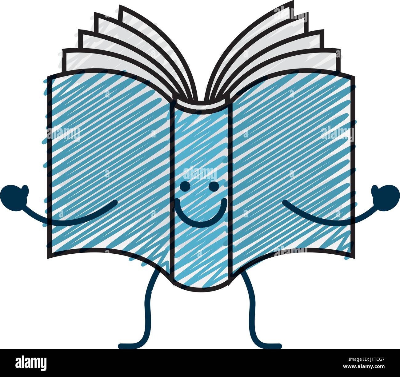 happy book icon Stock Vector Image & Art - Alamy