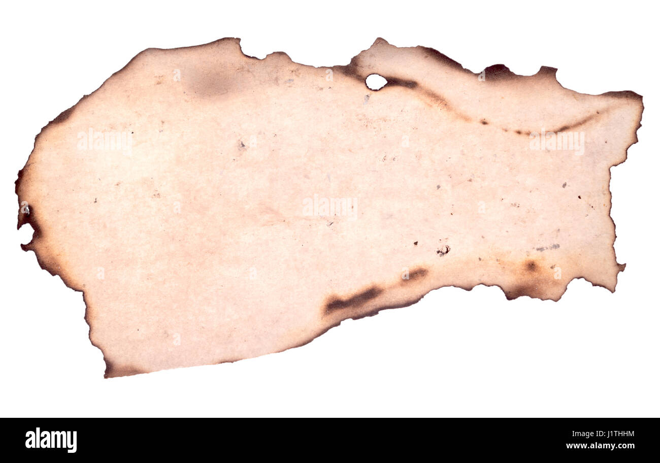 Burnt White Paper Texture