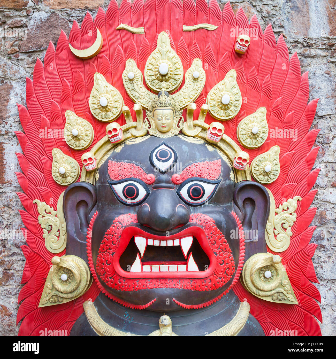 Bhairab Naach ("Bhairava's Dance") is an ancient masked dance performed ...