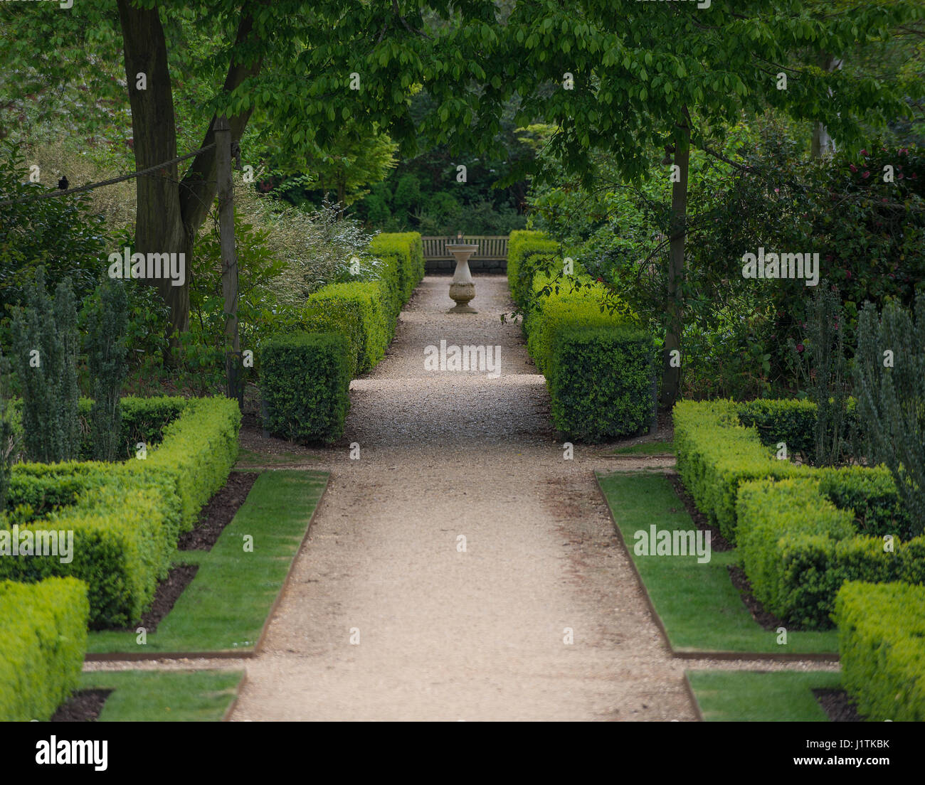 Italianate Garden at Chiswick House and gardens in London, UK Stock ...