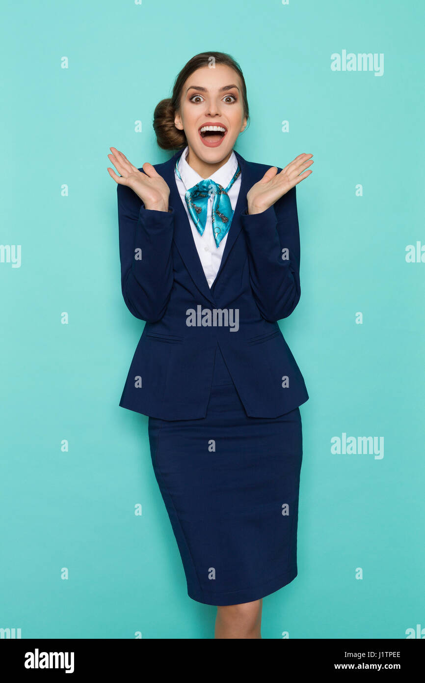 Beautiful suit with turquoise hi-res stock photography and images - Alamy