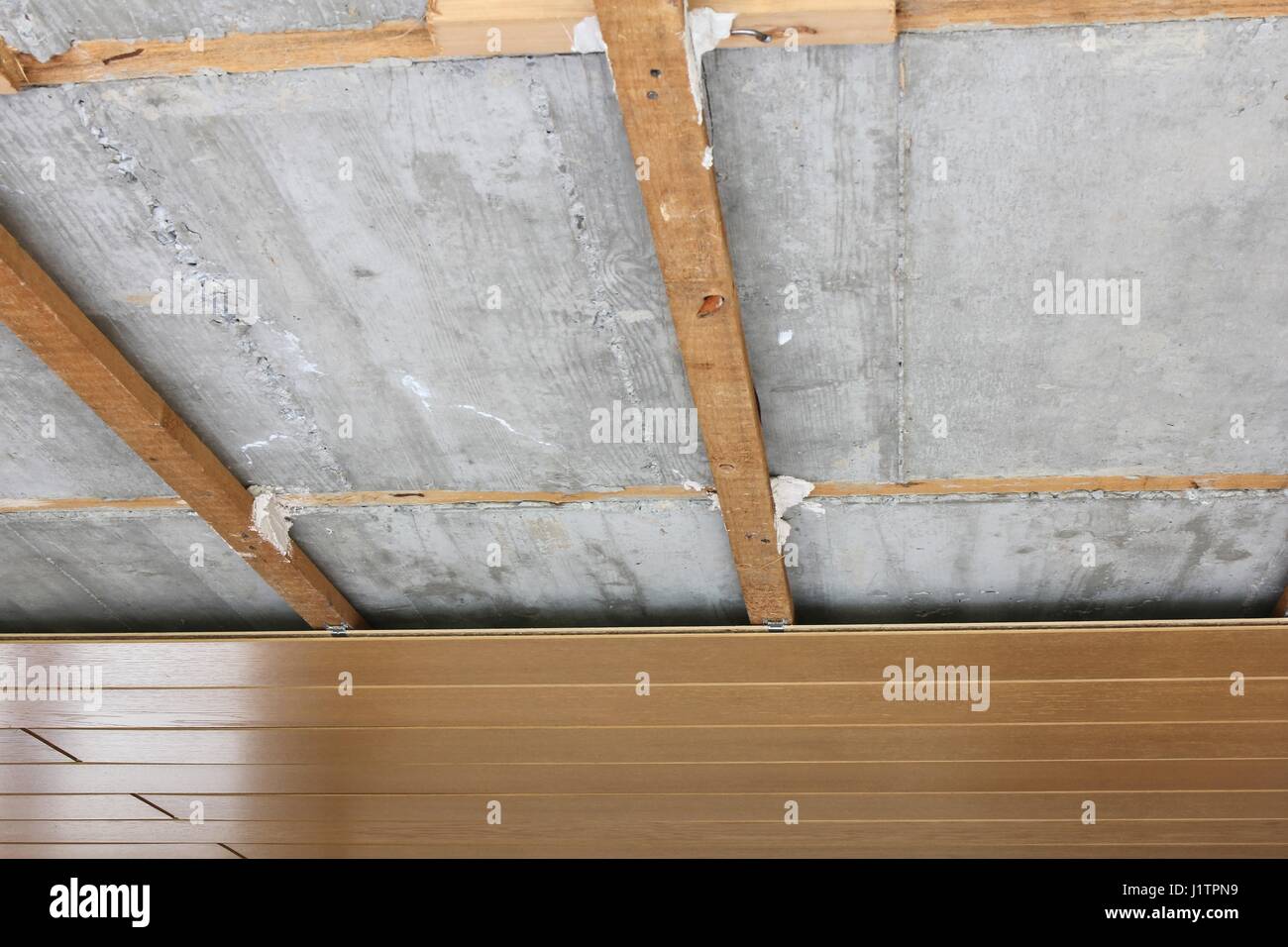 assembling / disassembling of ceiling panels Stock Photo - Alamy