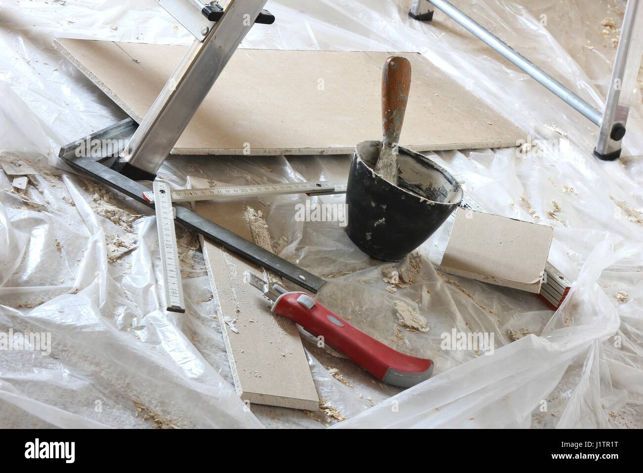 Drywall construction hi-res stock photography and images - Alamy