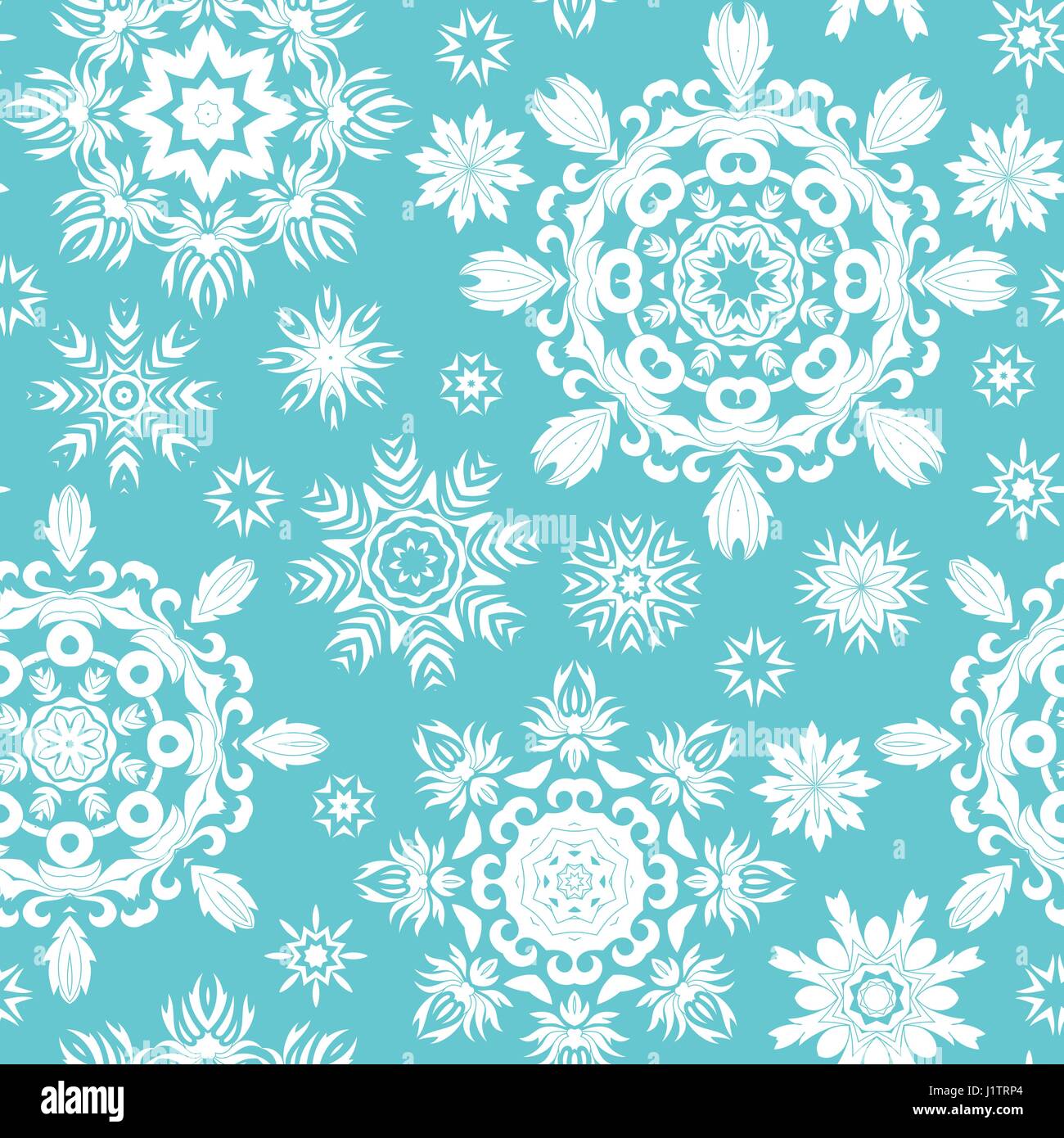 Seamless christmas pattern Stock Vector Image & Art - Alamy