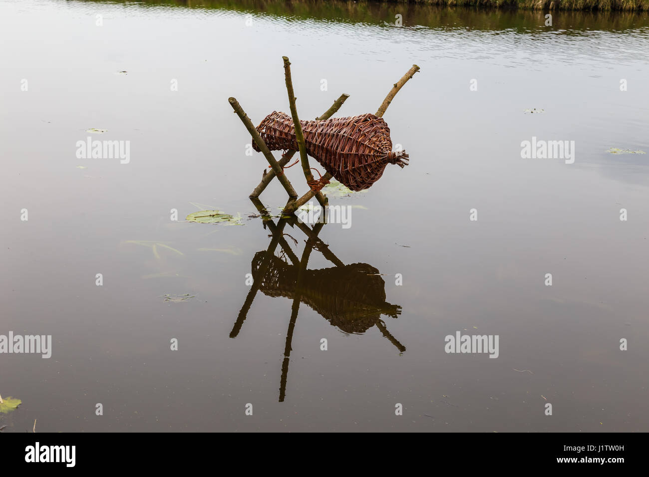 Rotterdam Kinderdijk Windmills park World Heritage Stock Photo - Alamy