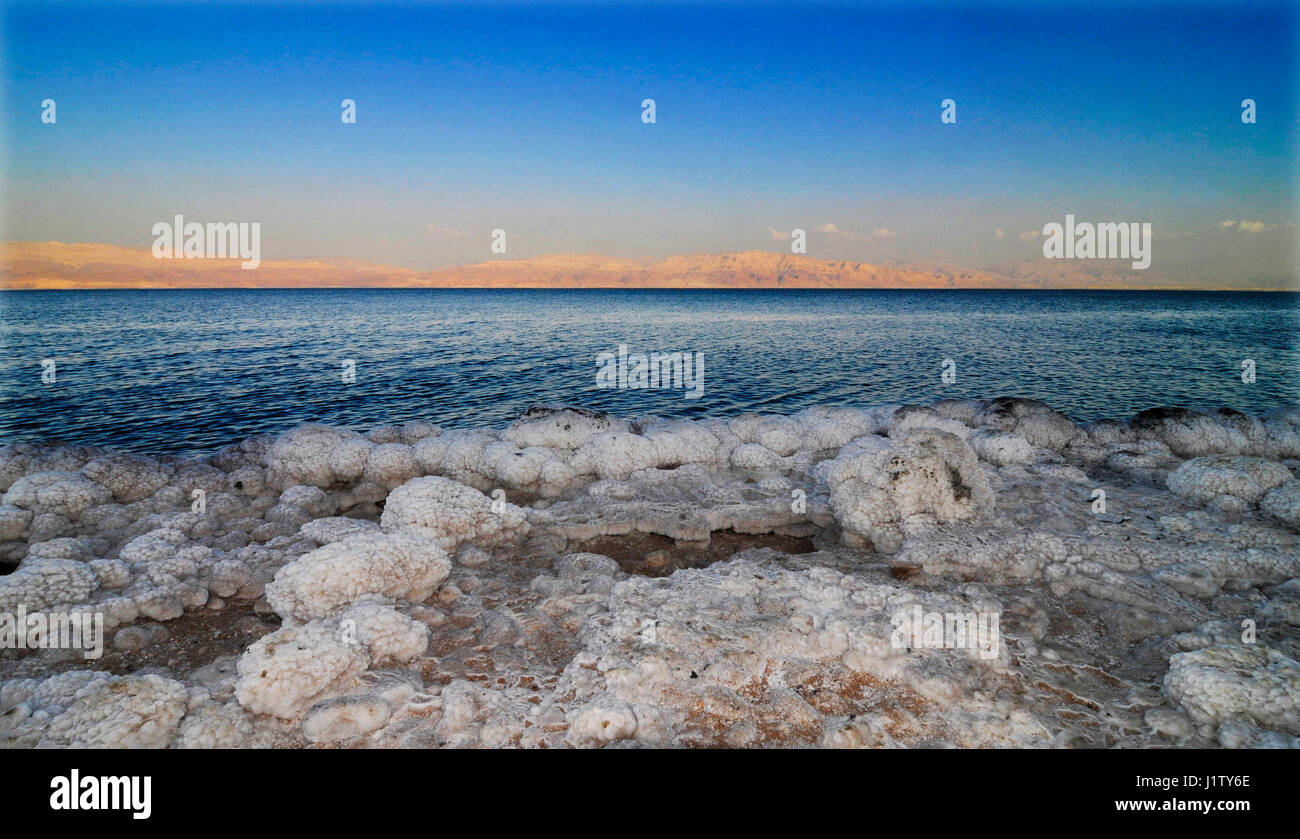 Enjoying mineral rich mud on the shore of the beautiful Dead Sea in ...