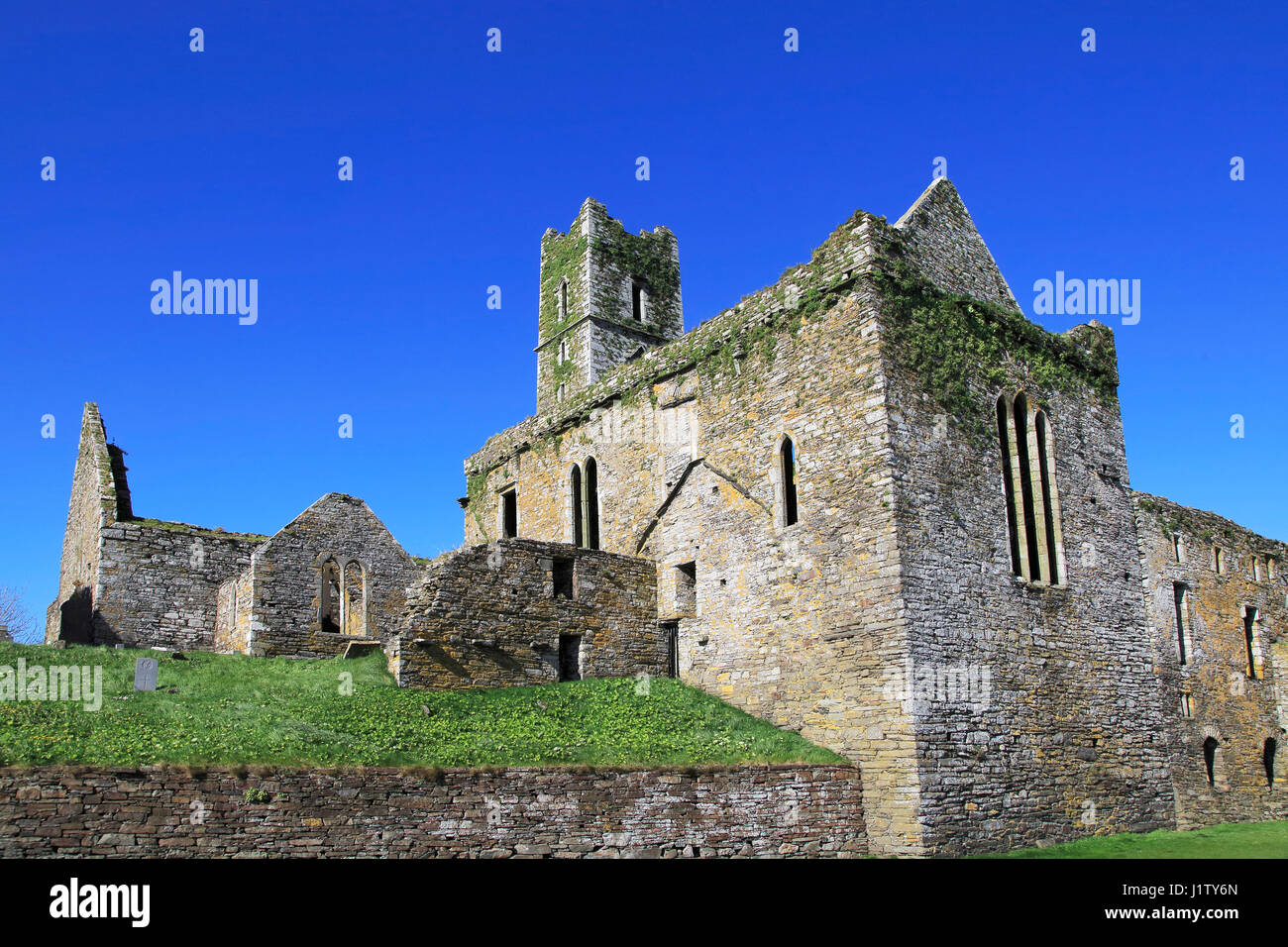 Historic ruins of Timoleague Friary, County Cork, Ireland, Irish ...