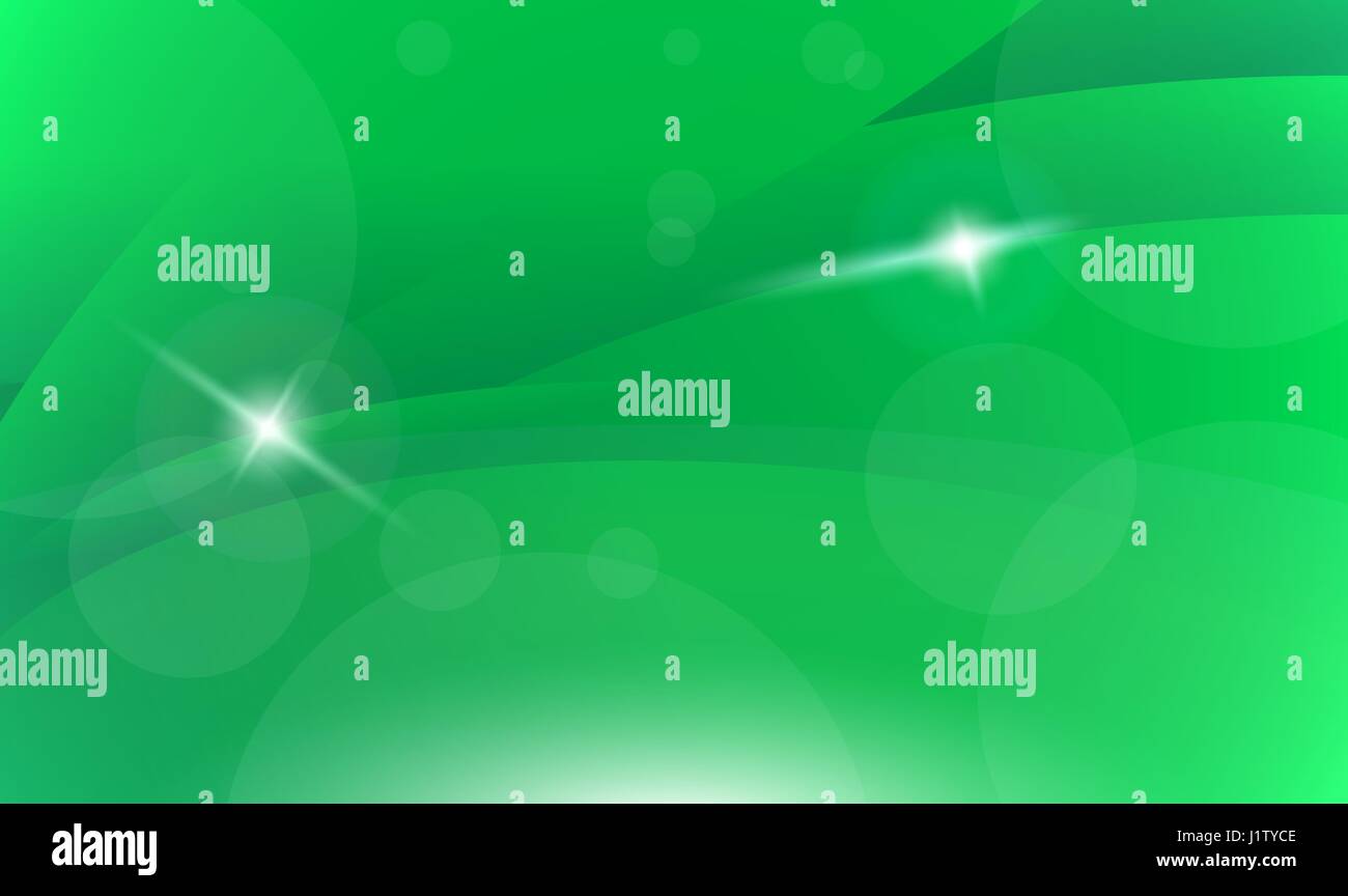 Bright green horizontal futuristic vector background. Hyperspace ...
