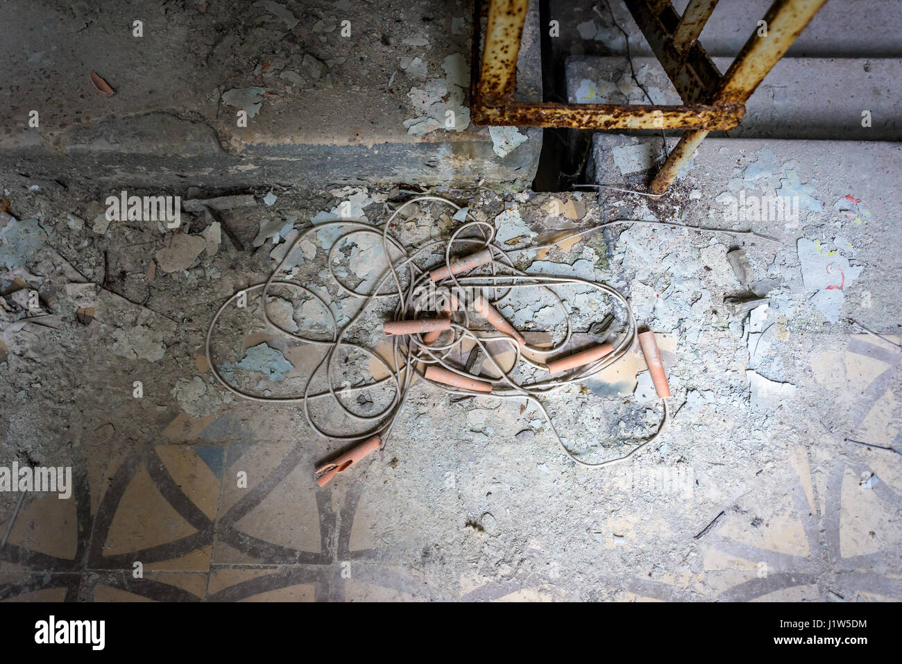 Skipping ropes in "Cheburashka" kindergarten No 10 in Pripyat ghost ...