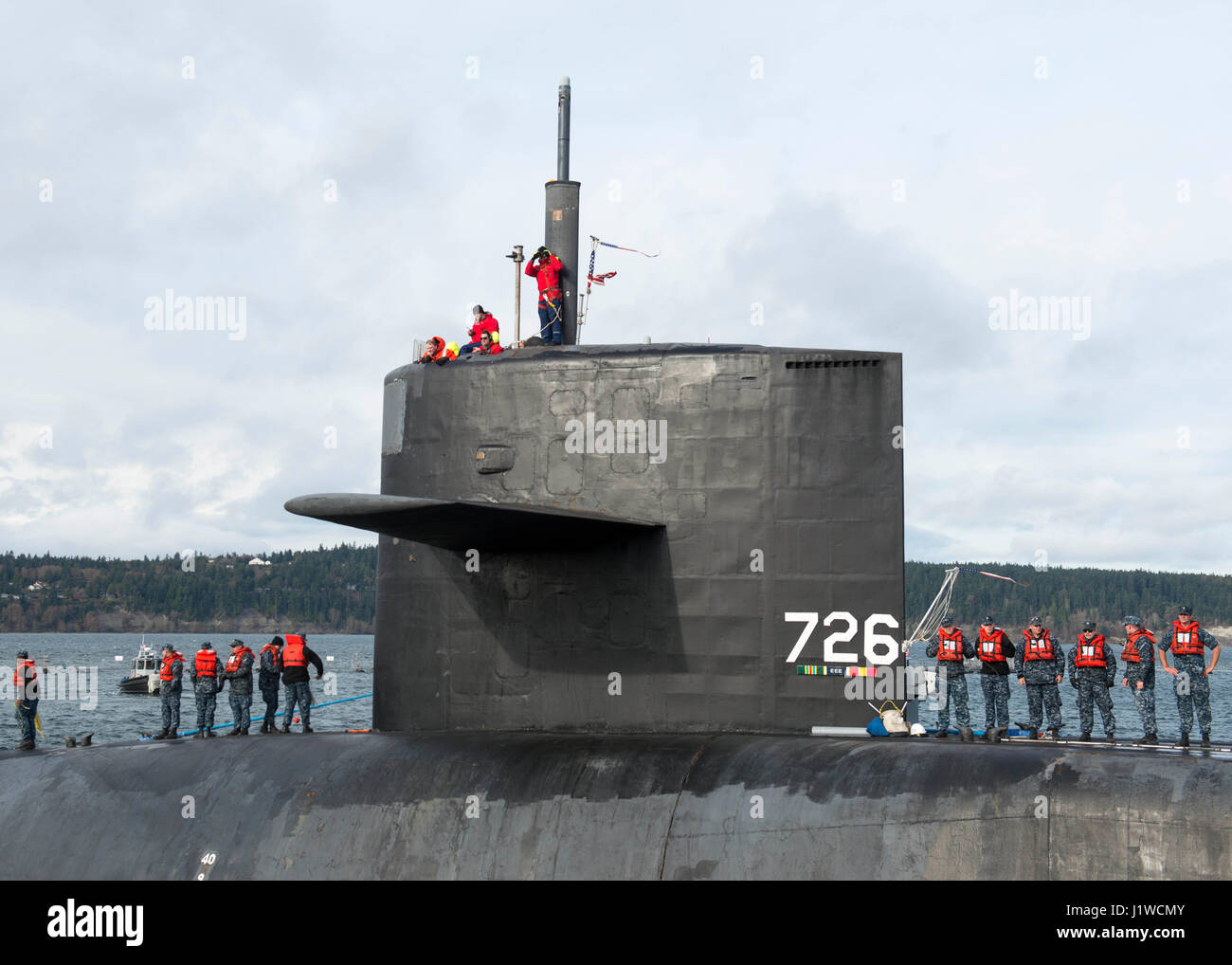 The U.S. Navy Ohio-class ballistic guided-missile submarine USS Ohio ...
