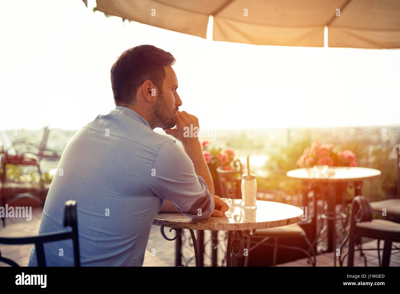 Man Waiting For Love Wallpaper