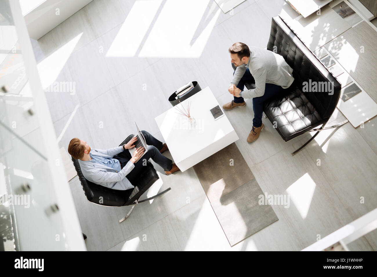 Meeting top view hi-res stock photography and images - Alamy