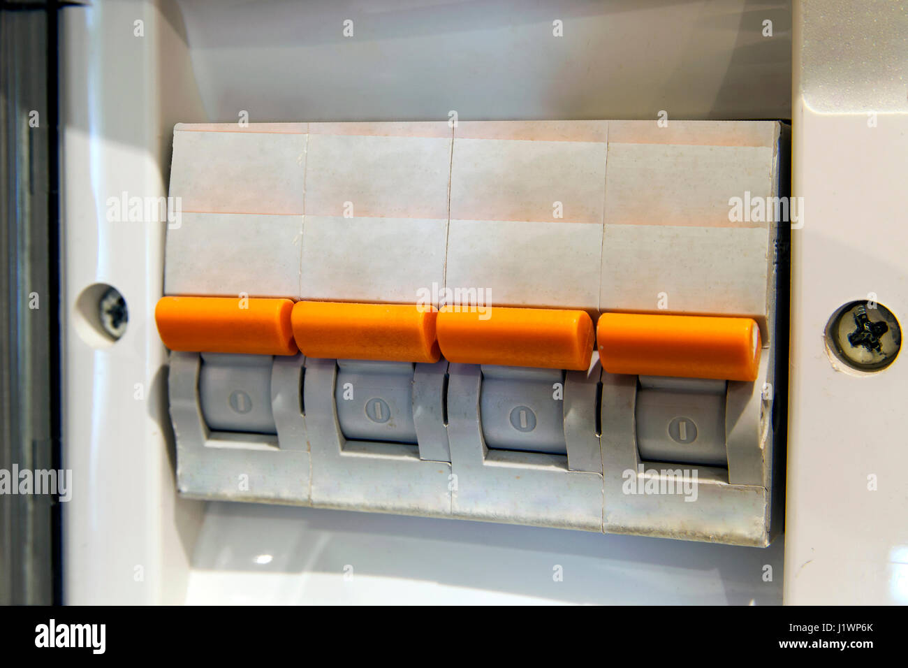 Electical distribution fuseboard. Electrical supplies. Electrical panel ...