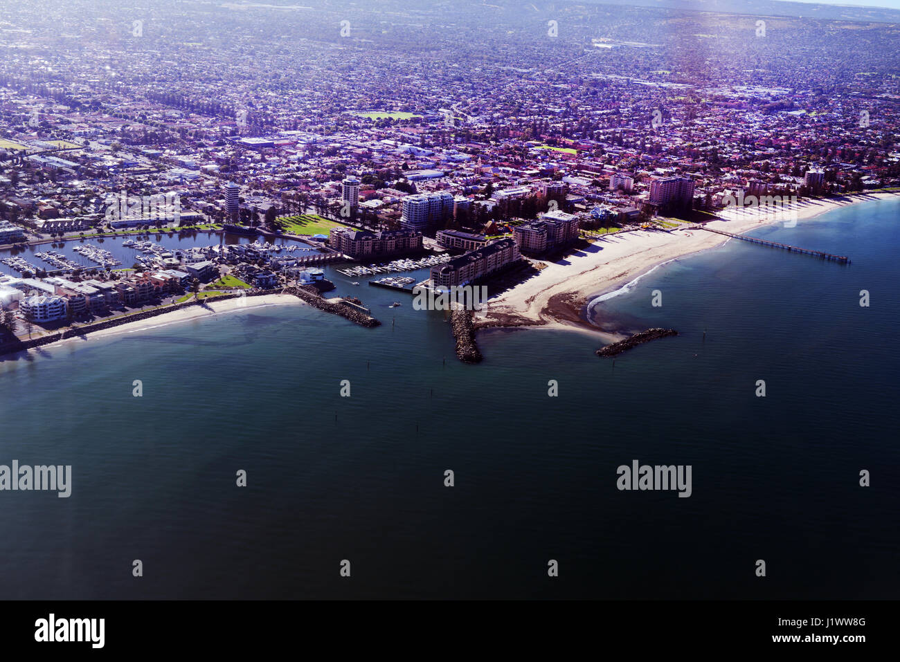 Adelaide aerial hi-res stock photography and images - Alamy