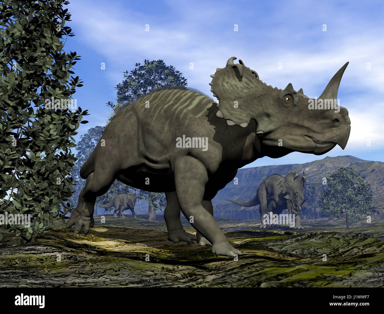Centrosaurus hi-res stock photography and images - Alamy