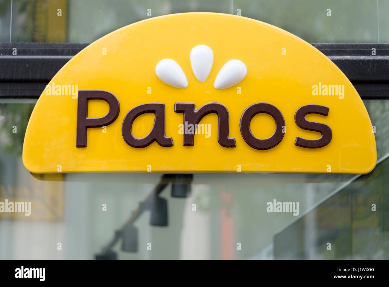 Panos backery and sandwish shop Stock Photo - Alamy