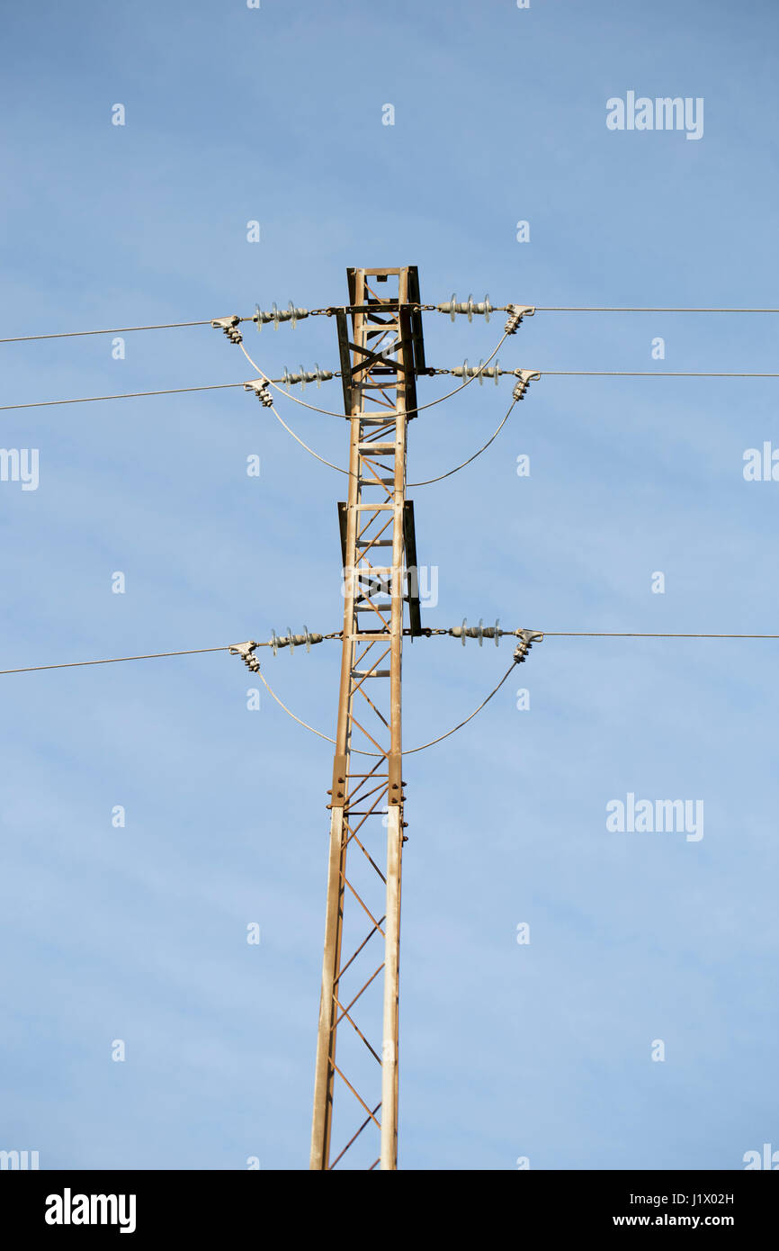 Telephone pylon hi-res stock photography and images - Alamy