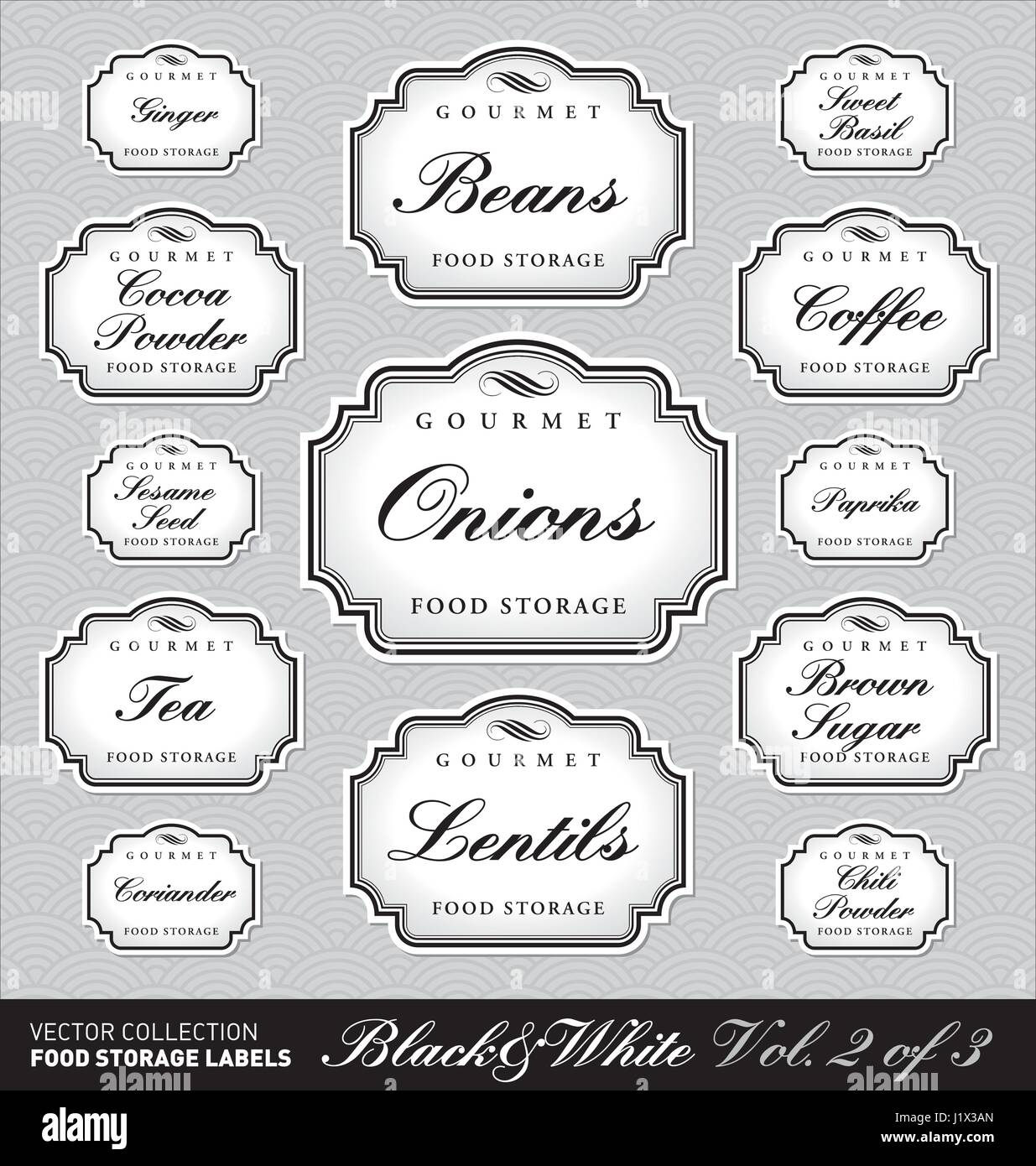 Food storage home Stock Vector Images - Alamy