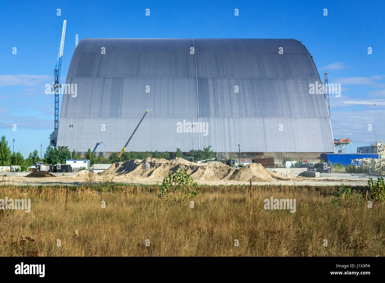 Chernobyl New Safe Confinement for No 4 unit of Chernobyl Nuclear Power ...