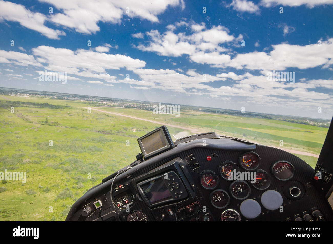 Instruments in the cockpit of an aircraft hi-res stock photography and ...