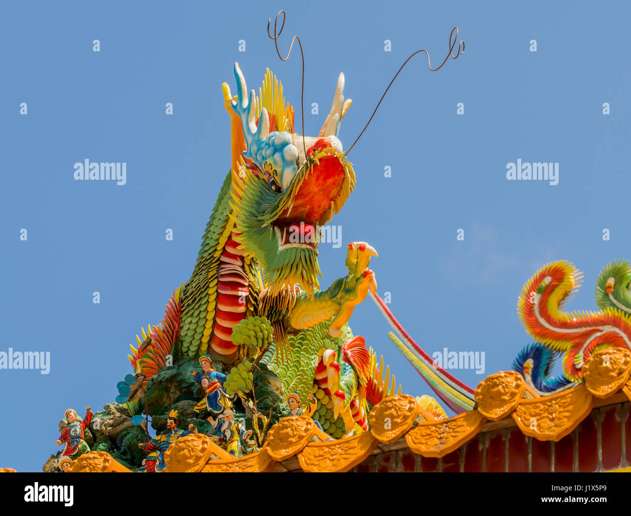 Shimen, Taiwan - October 03, 2016: Small Temple on the north coast of ...