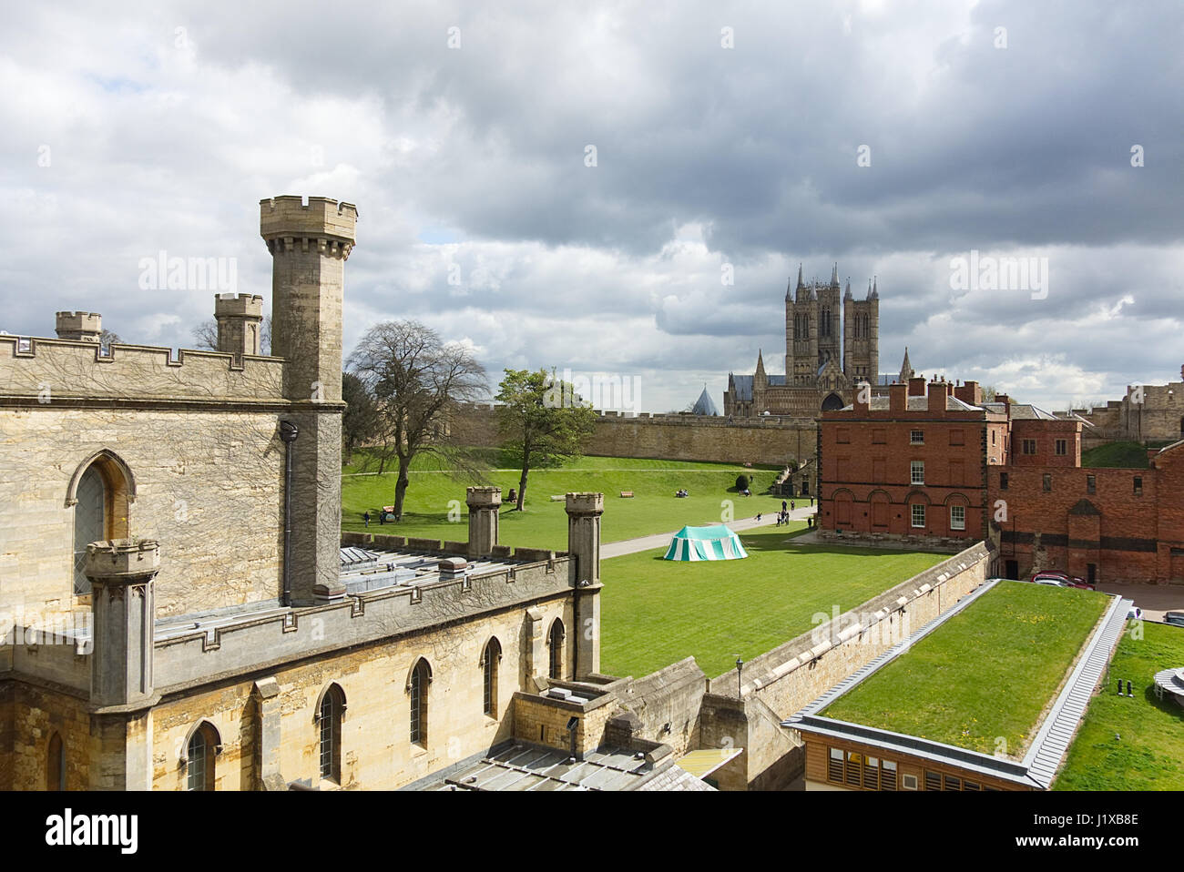 Lincoln_castle hi-res stock photography and images - Alamy