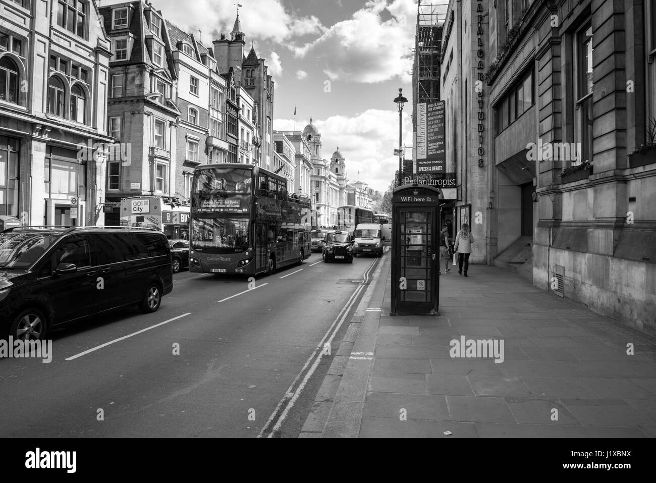 England london red telephone Black and White Stock Photos & Images - Alamy