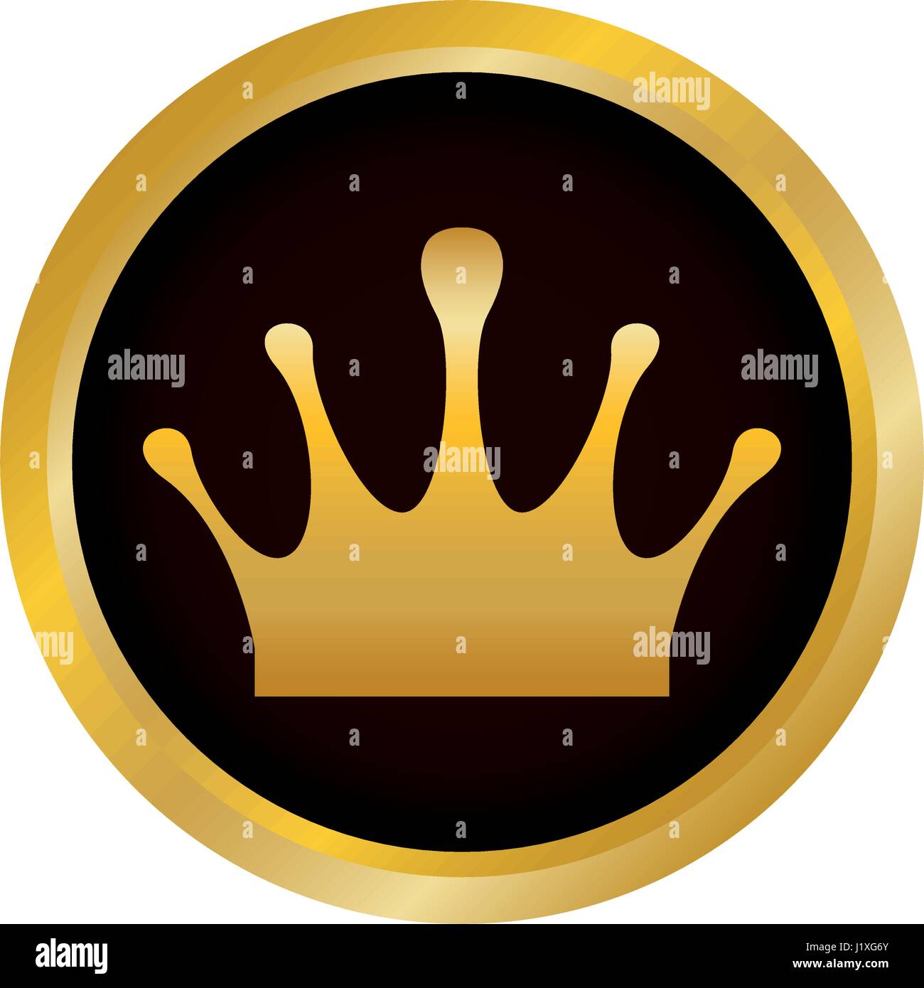 Crown royalty symbol Stock Vector Image & Art - Alamy