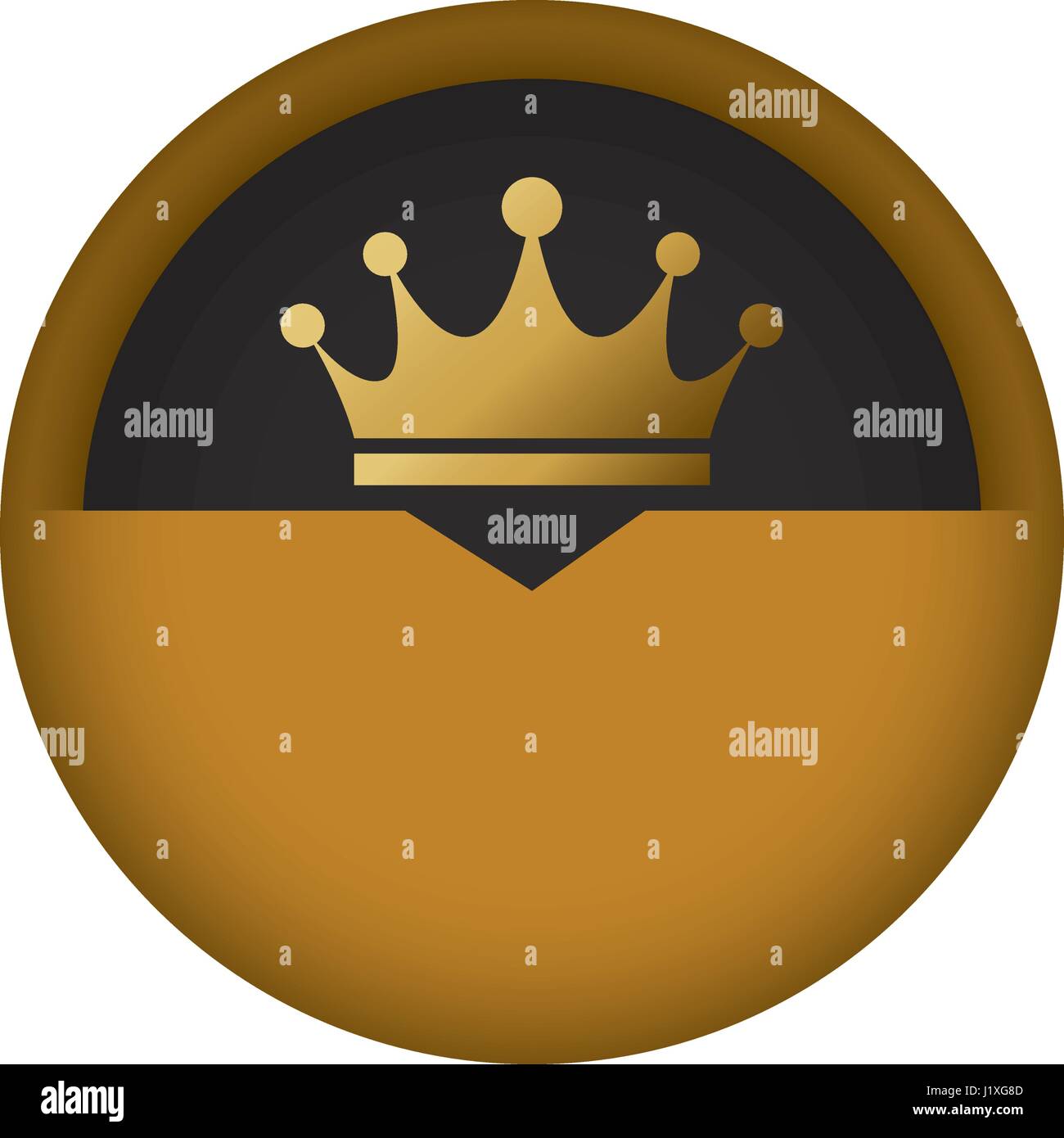 Crown royalty symbol Stock Vector Image & Art - Alamy