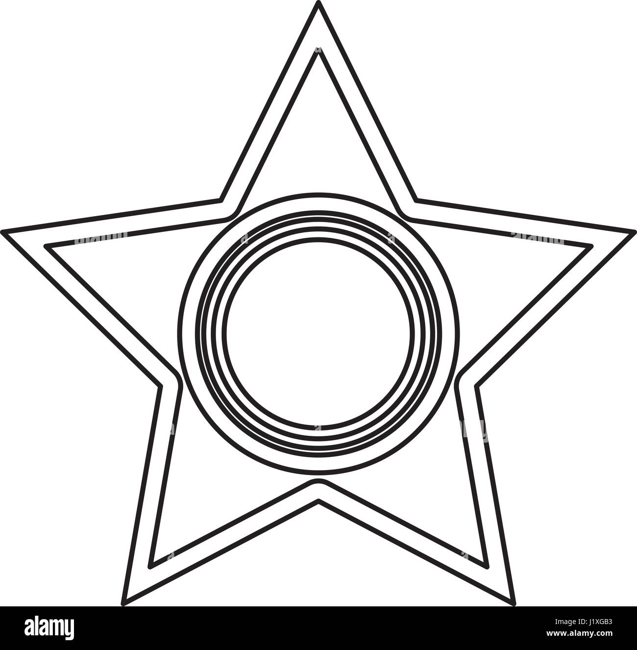 Star shape symbol Stock Vector Image & Art - Alamy