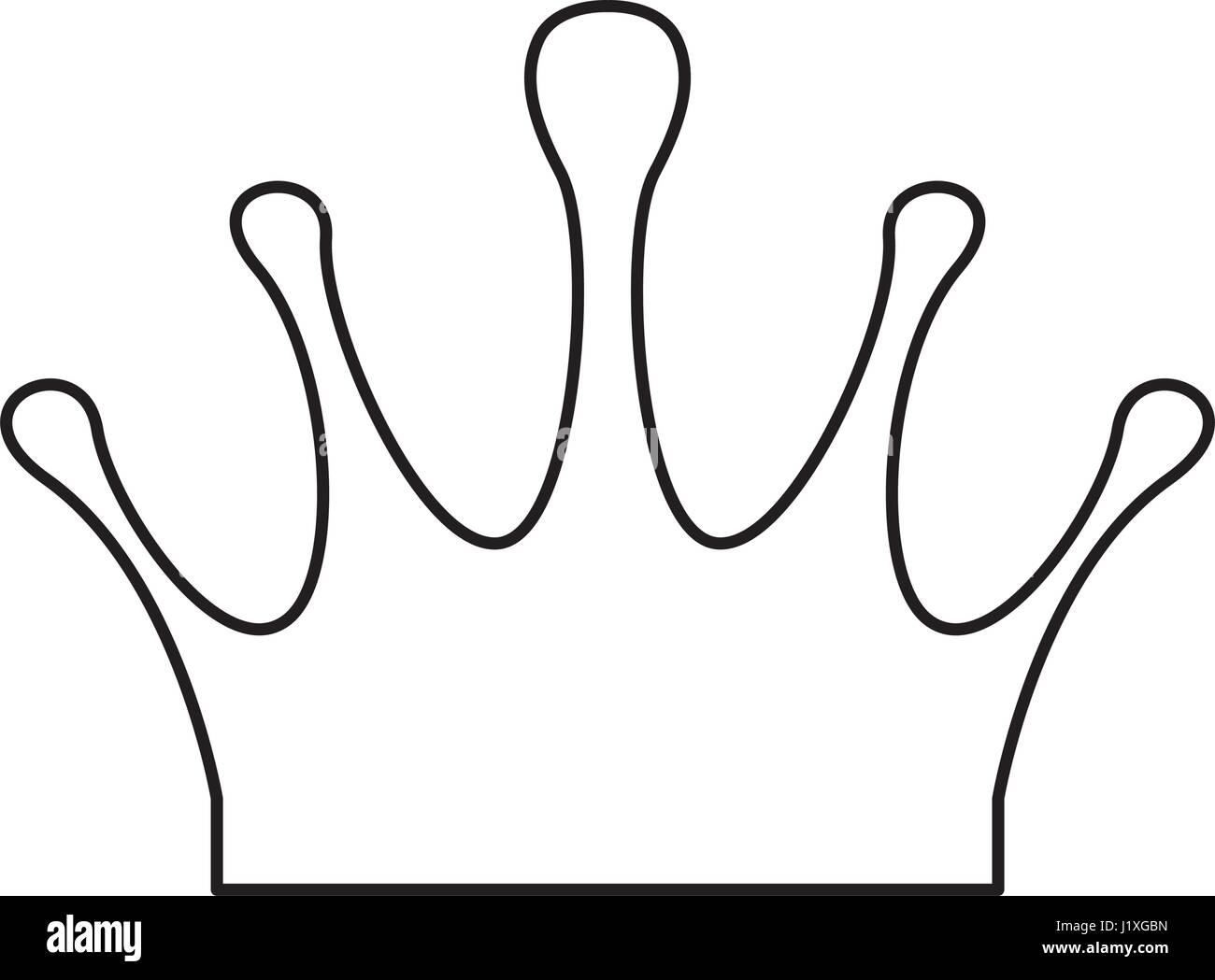 Crown royalty symbol Stock Vector Image & Art - Alamy