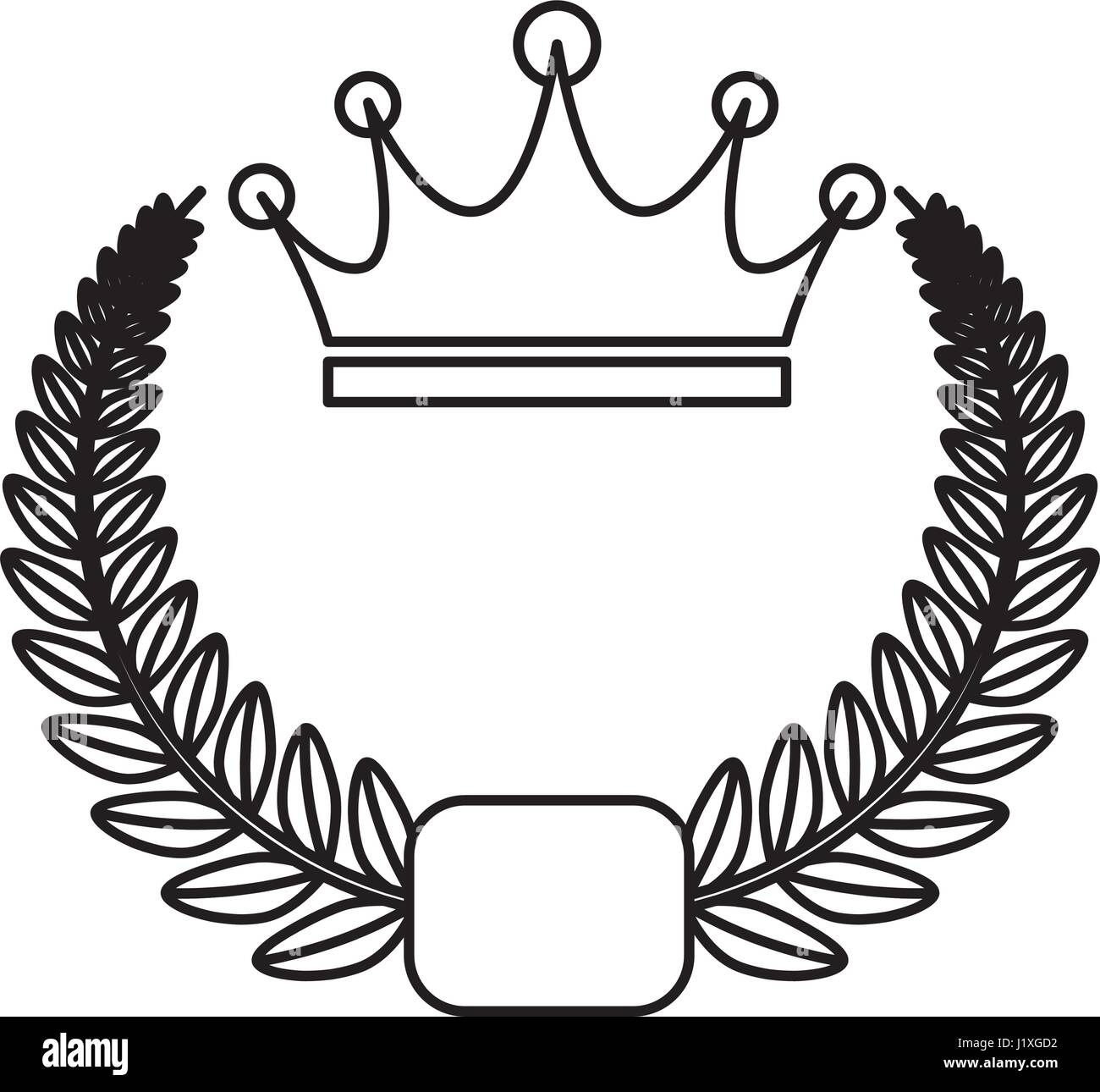 Crown royalty symbol Stock Vector Image & Art - Alamy