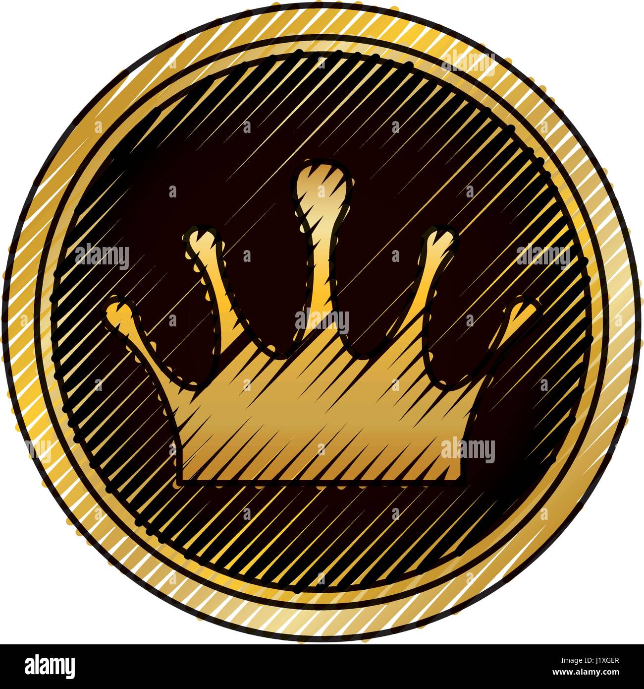 Crown royalty symbol Stock Vector Image & Art - Alamy