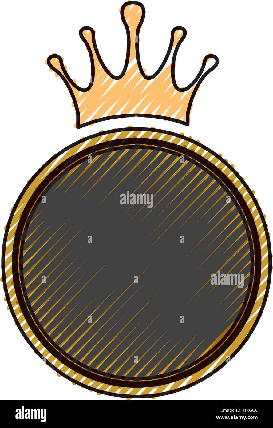 Crown royalty symbol Stock Vector Image & Art - Alamy