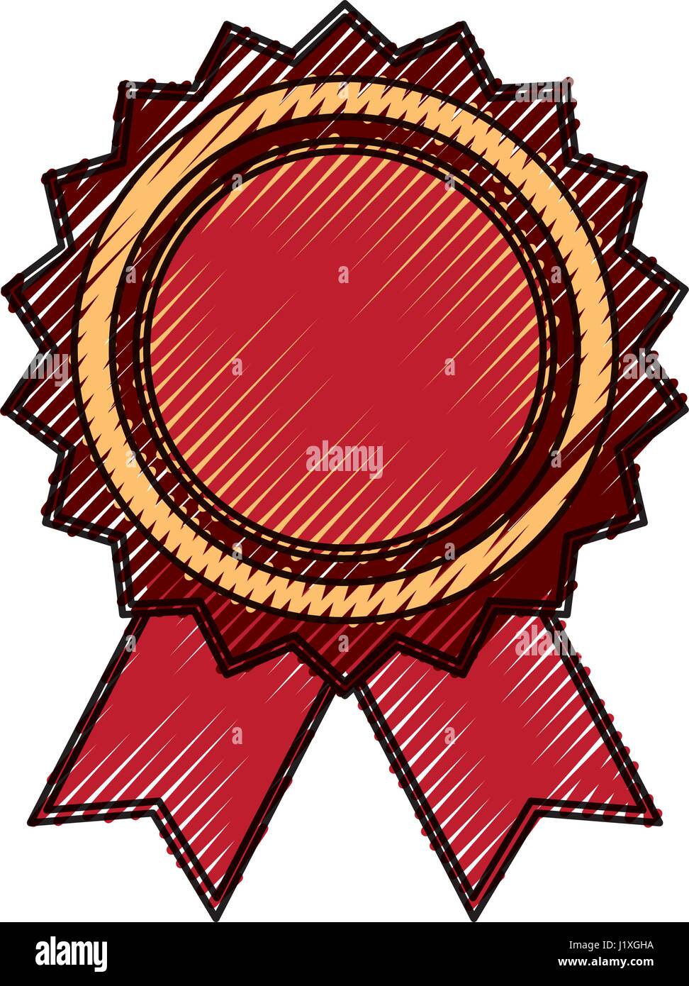 Award ribbon blank Stock Vector Image & Art - Alamy