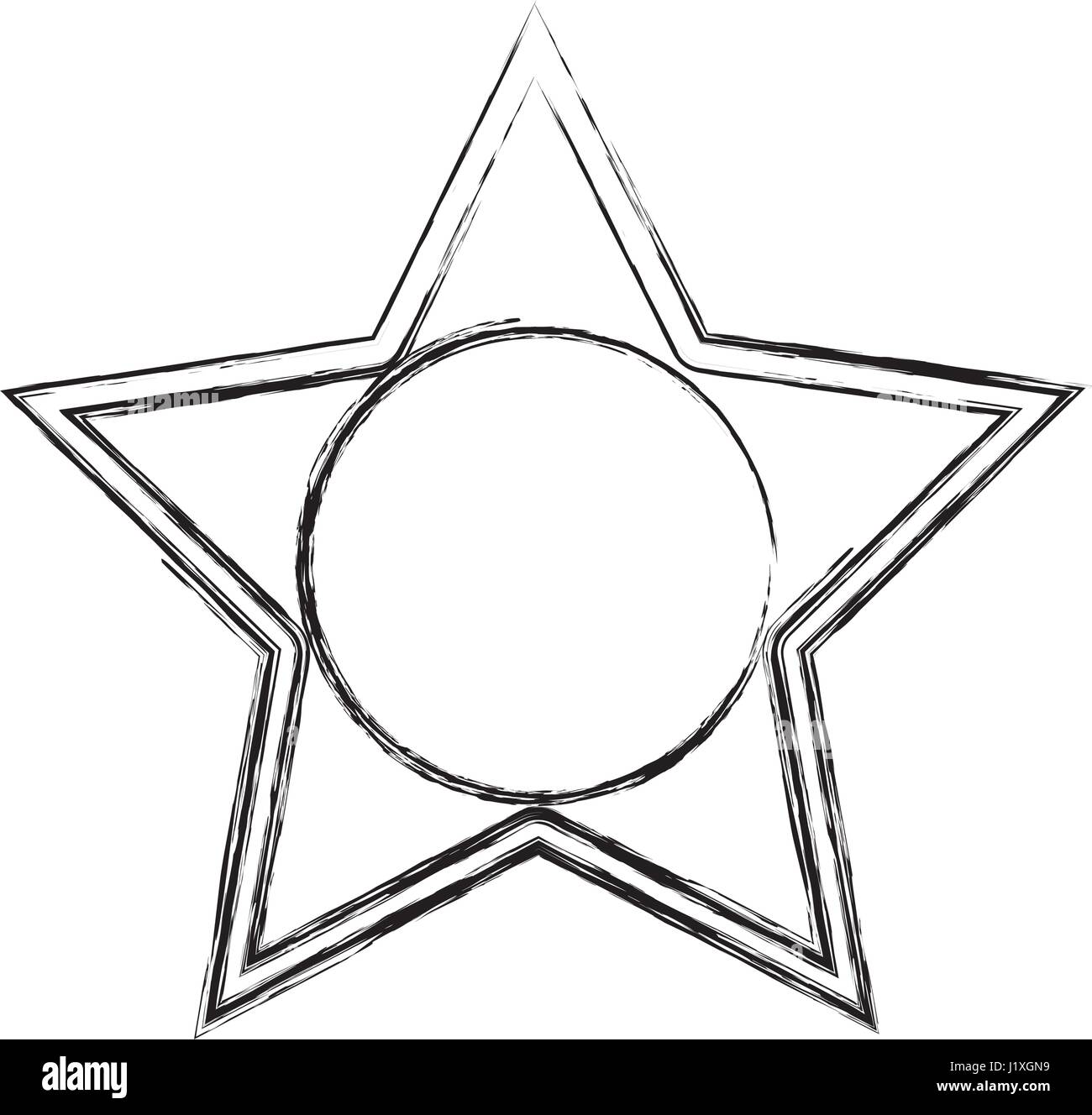Star shape symbol Stock Vector Image & Art - Alamy