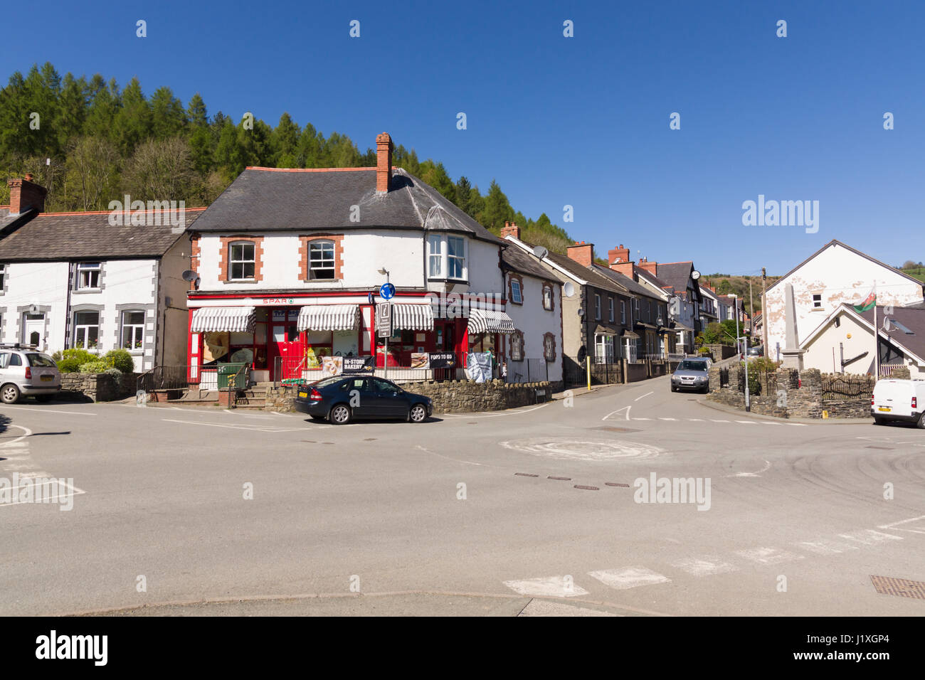 Uk north wales wrexham village hi-res stock photography and images - Alamy