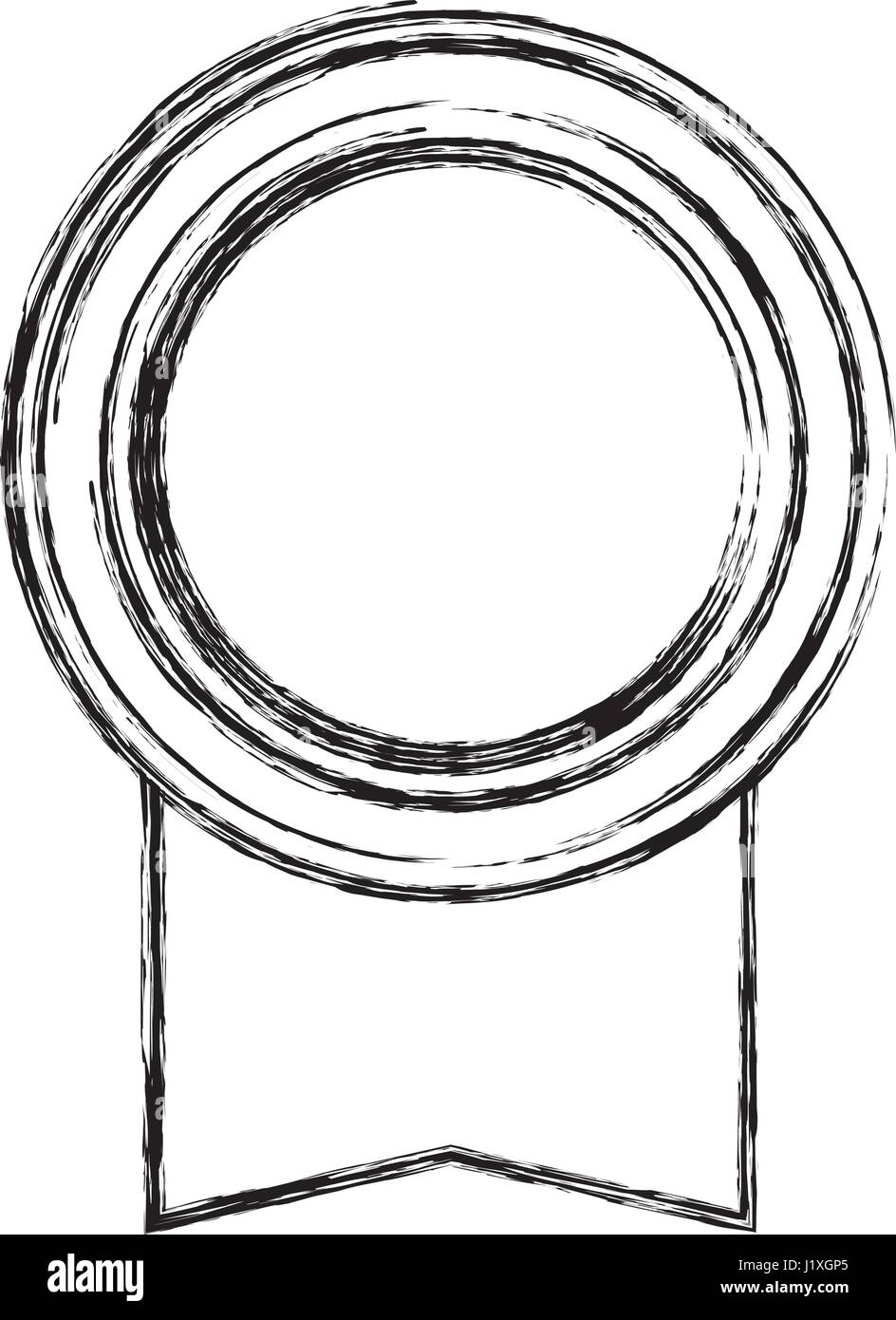 Award ribbon blank Stock Vector Image & Art - Alamy