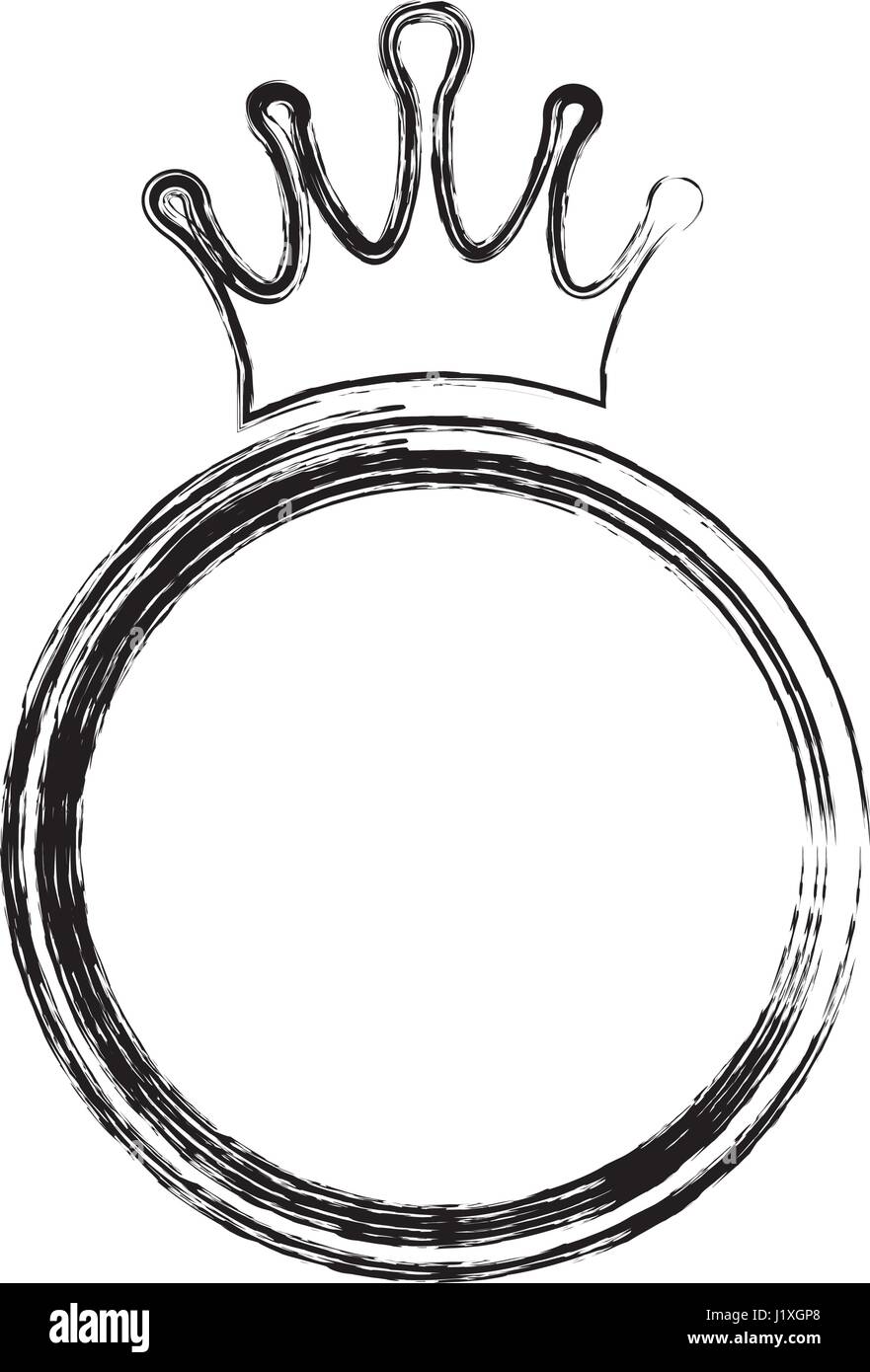 Crown royalty symbol Stock Vector Image & Art - Alamy
