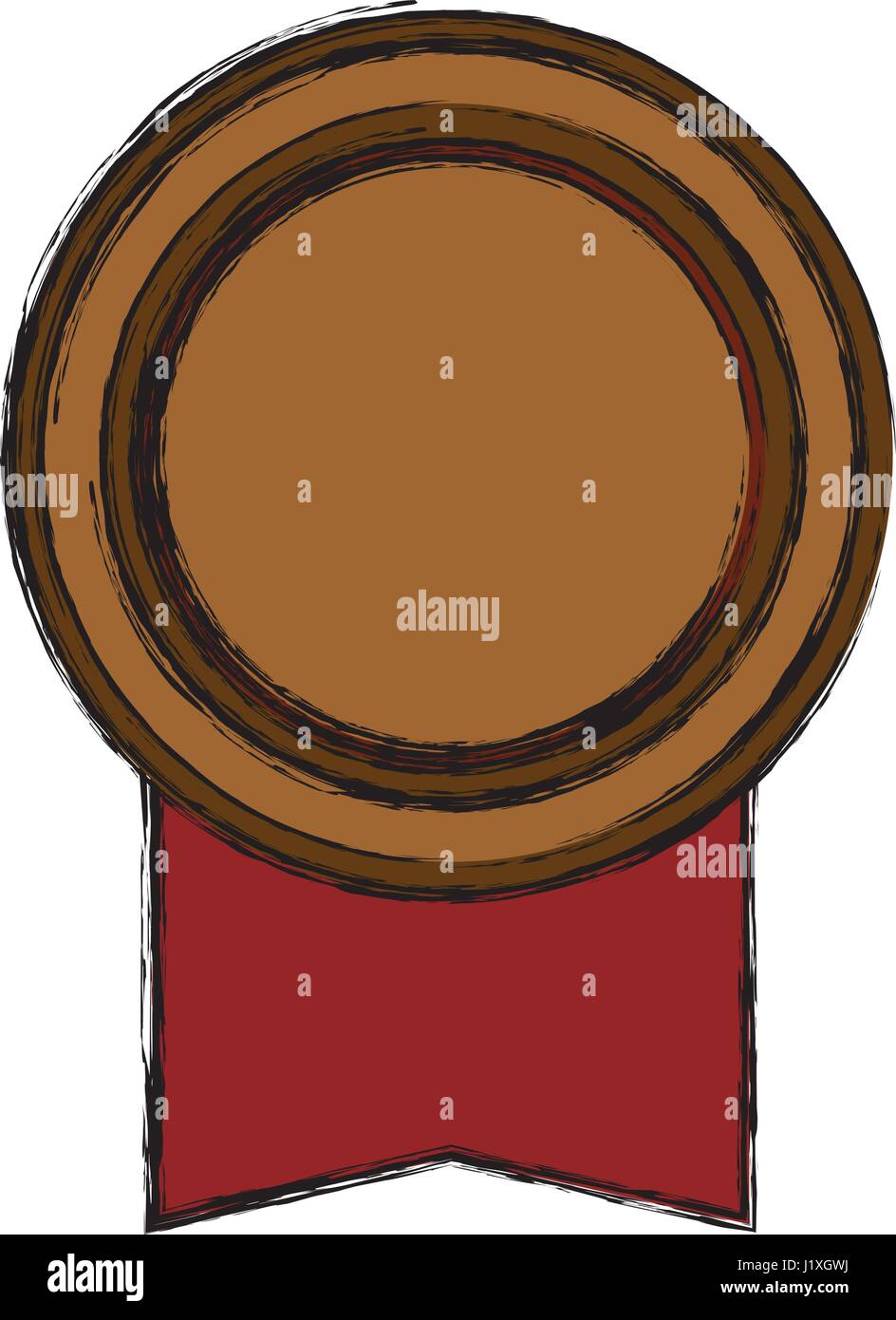 Award ribbon blank Stock Vector Image & Art - Alamy