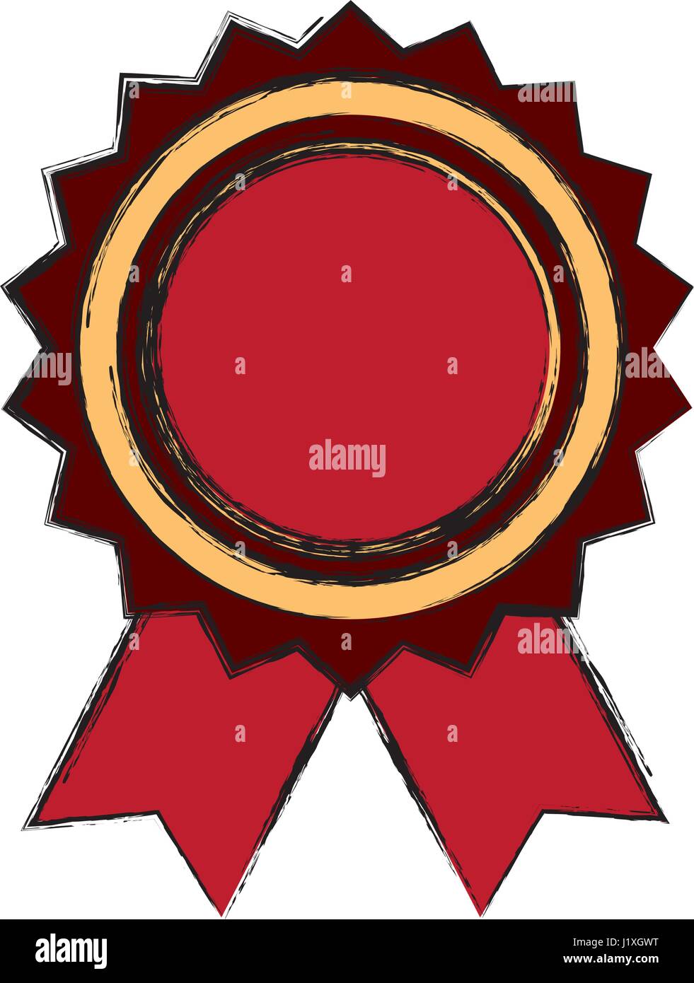 Award ribbon blank Stock Vector Image & Art - Alamy