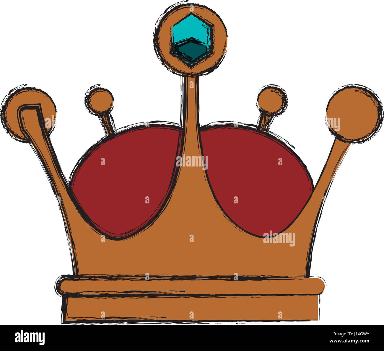 Crown royalty symbol Stock Vector Image & Art - Alamy