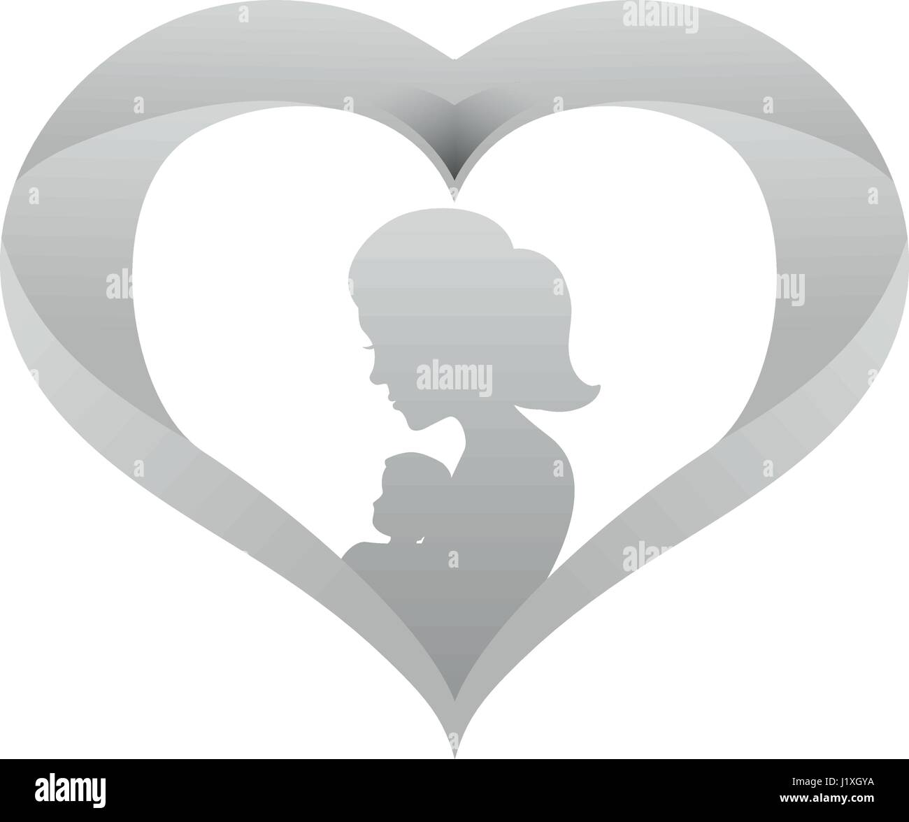 Moms love design Stock Vector Image & Art - Alamy