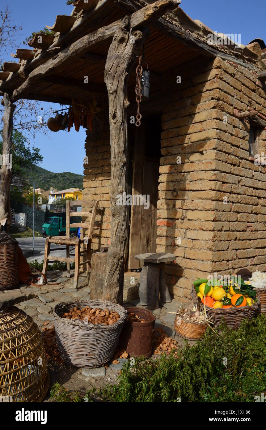 The composition of the ancient household utensils Stock Photo - Alamy