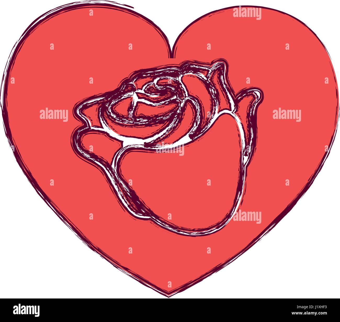 Heart and love Stock Vector Image & Art - Alamy
