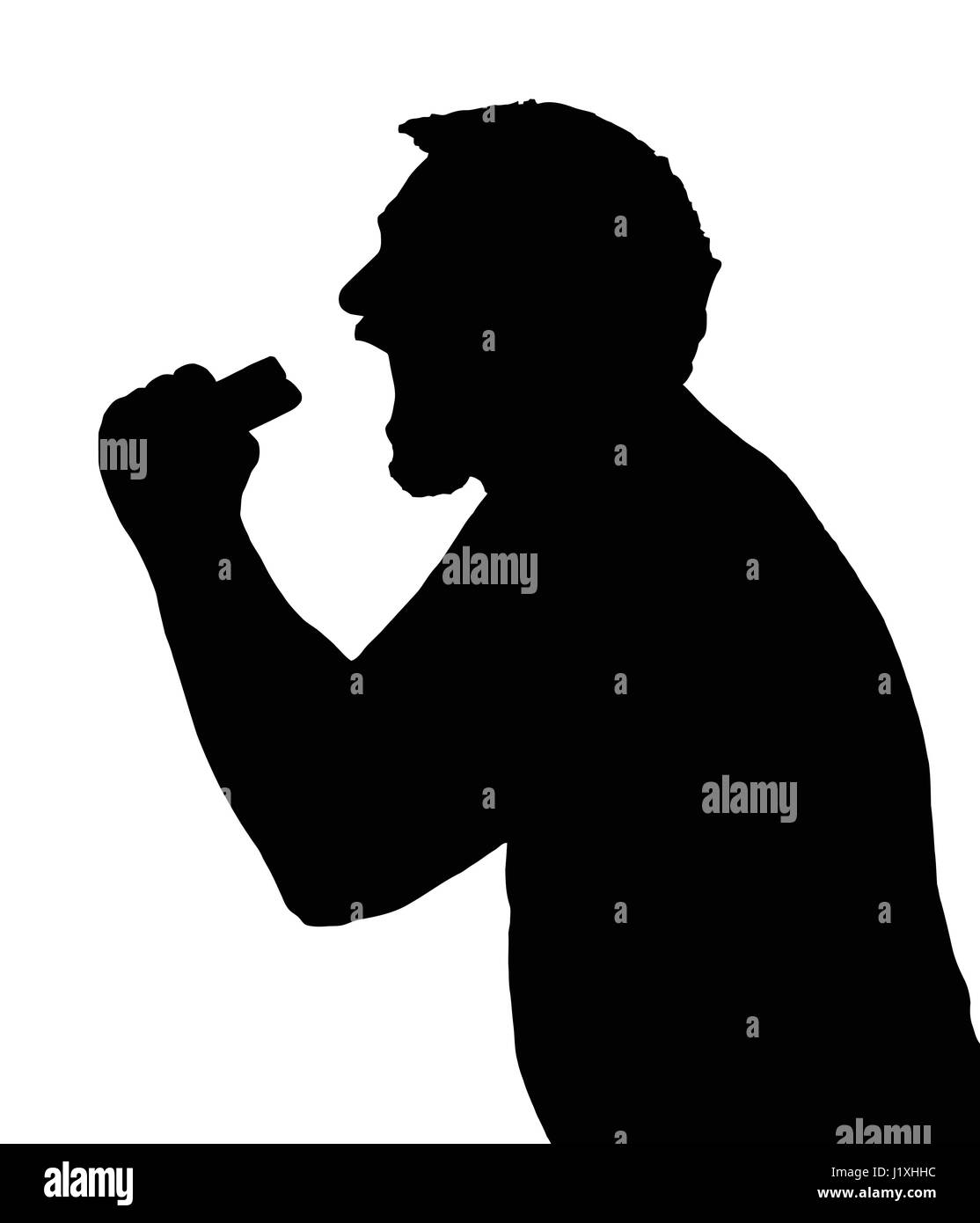 Biting into a sandwich Stock Vector Images - Alamy
