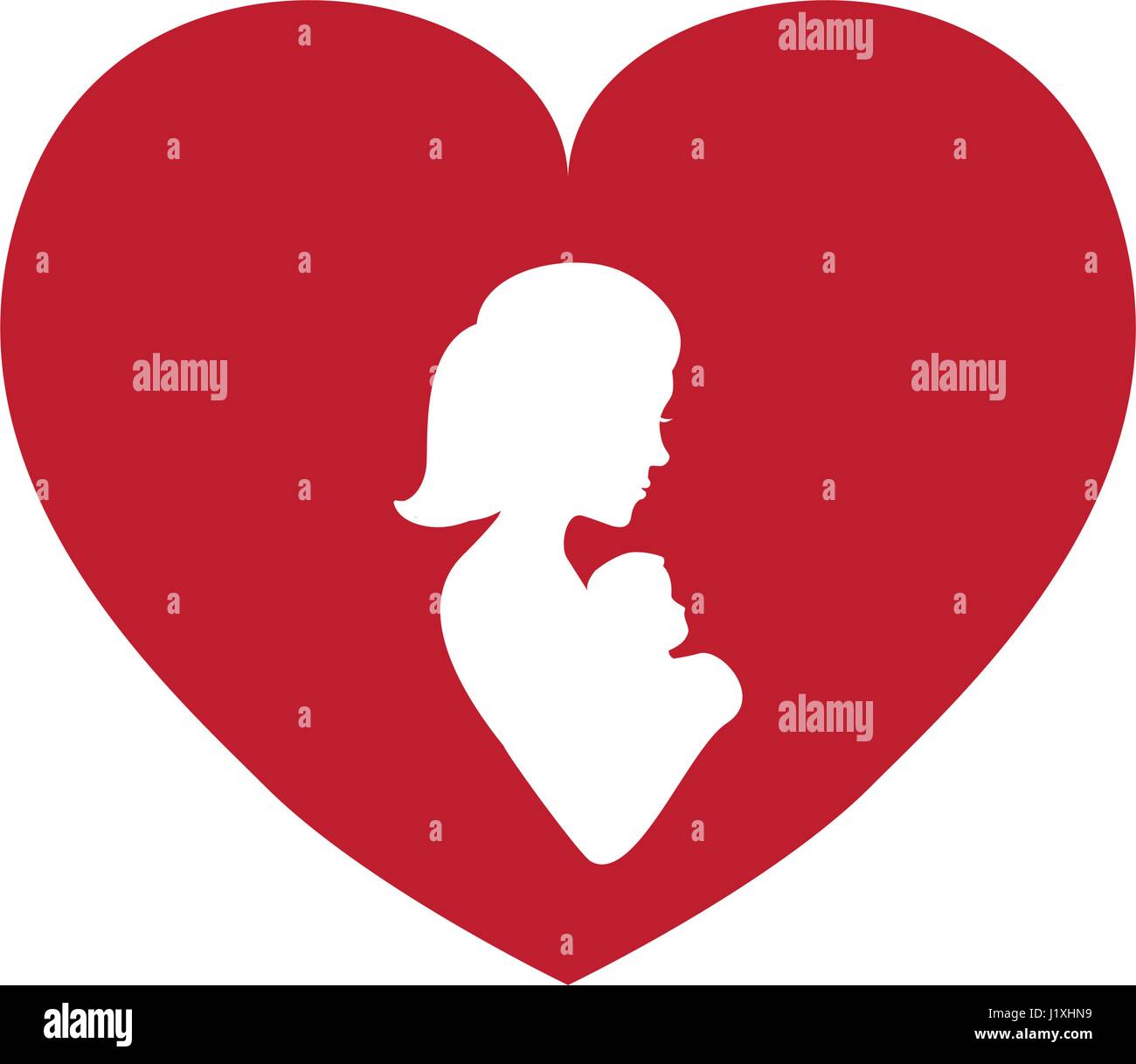 Moms love design Stock Vector Image & Art - Alamy