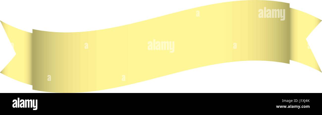 Empty ribbon bannner Stock Vector Image & Art - Alamy