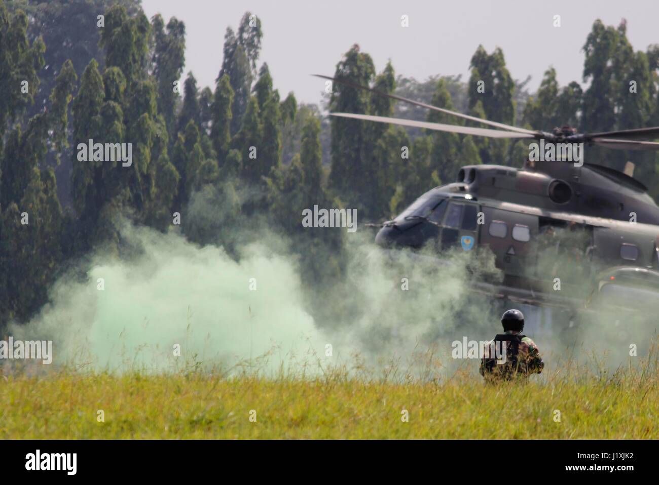 East Jakarta, Indonesia. 22nd Apr, 2017. Indonesia Air force Academy ...